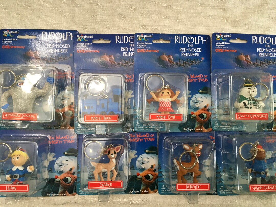 Vintage Rankin and Bass Rudolph the Red-nosed Reindeer Character ...