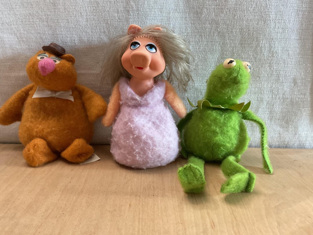 Vintage Trio - the Muppets 1970’s Fisher-price Stuffed Characters - Etsy