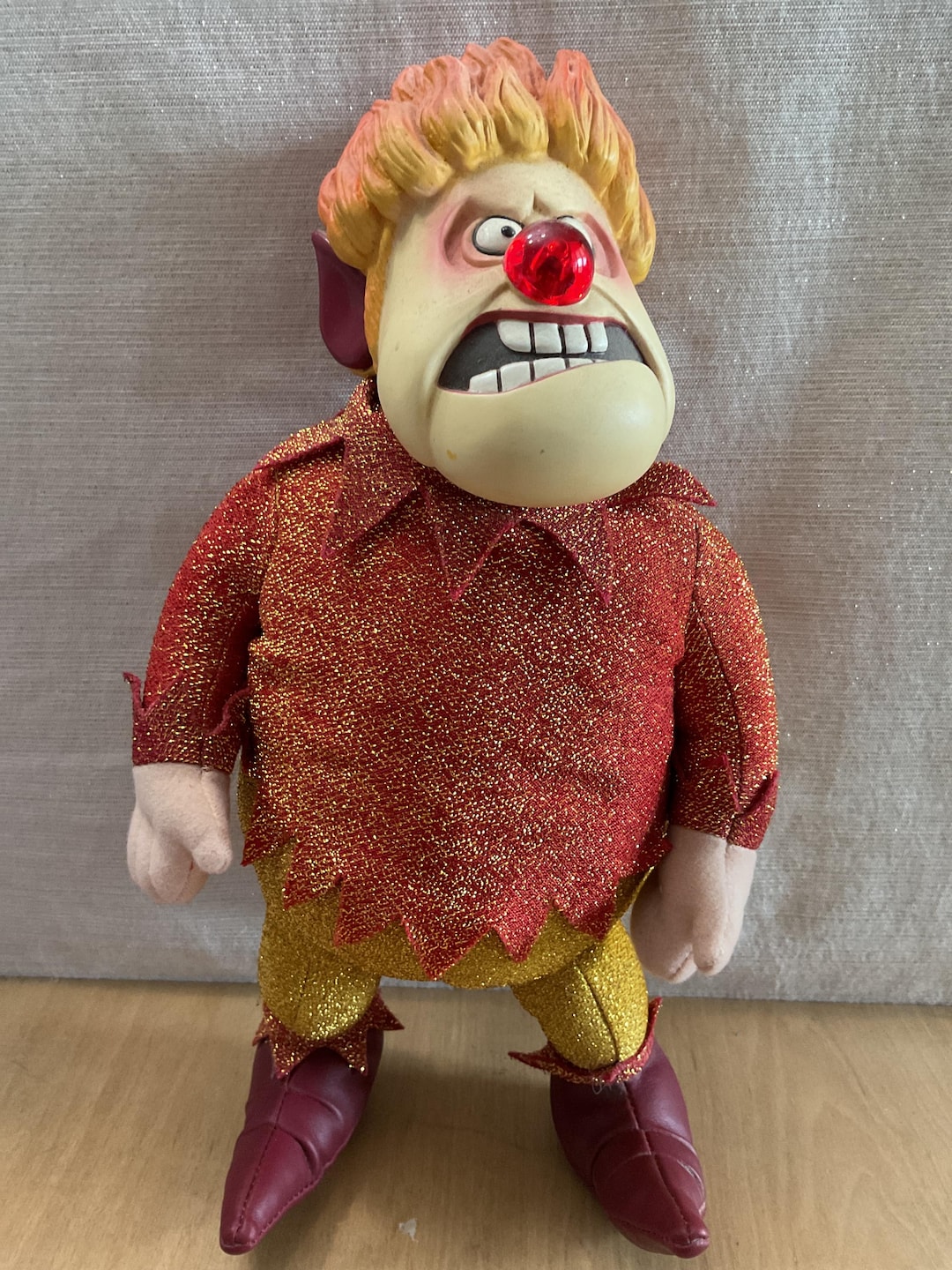 The Year Without a Santa Claus Miser Brother Figures the Heat Miser - Etsy