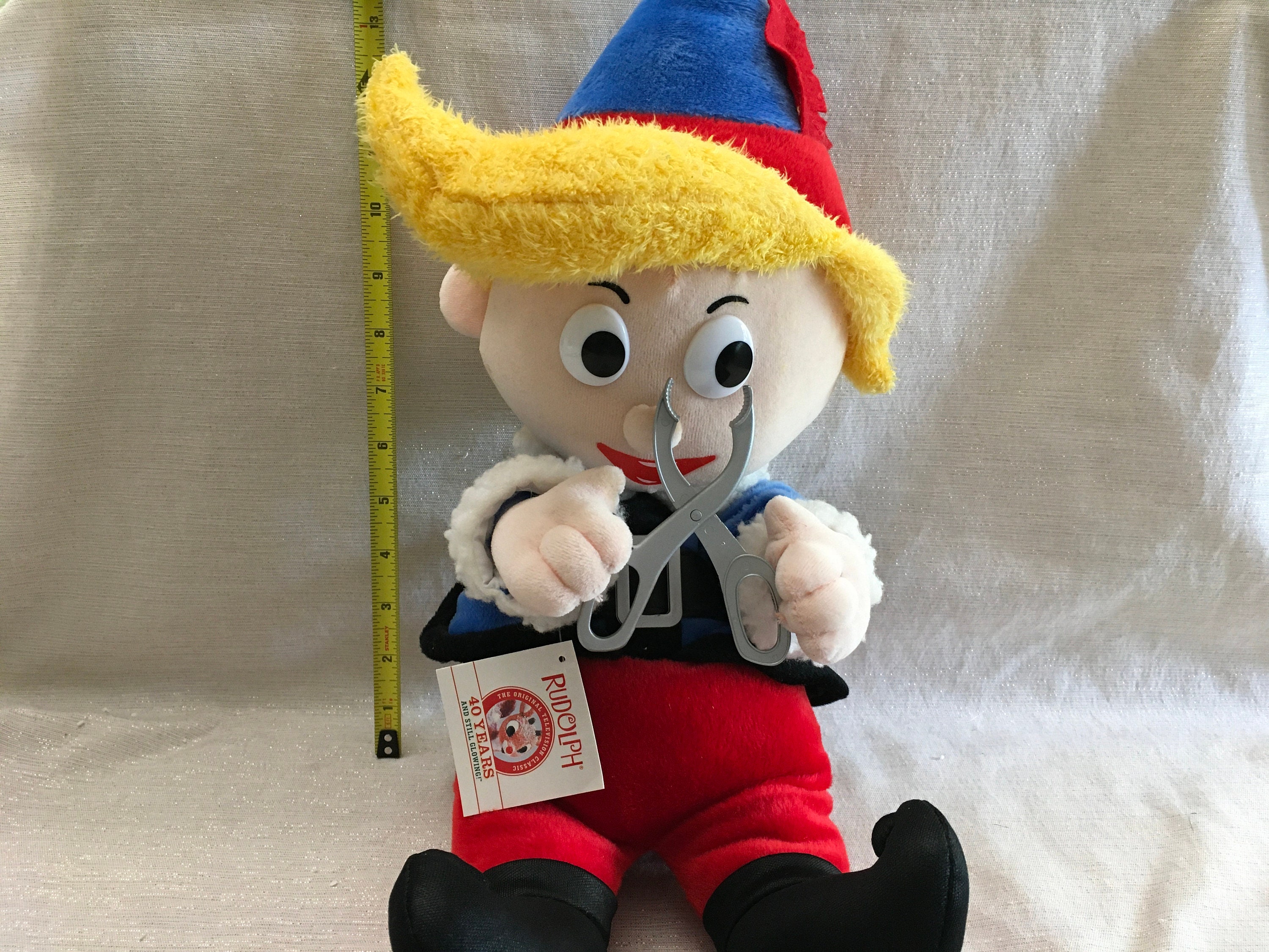 Vintage Rudolph the Red-nosed Reindeer 40th Year Large Stuffed Figures ...