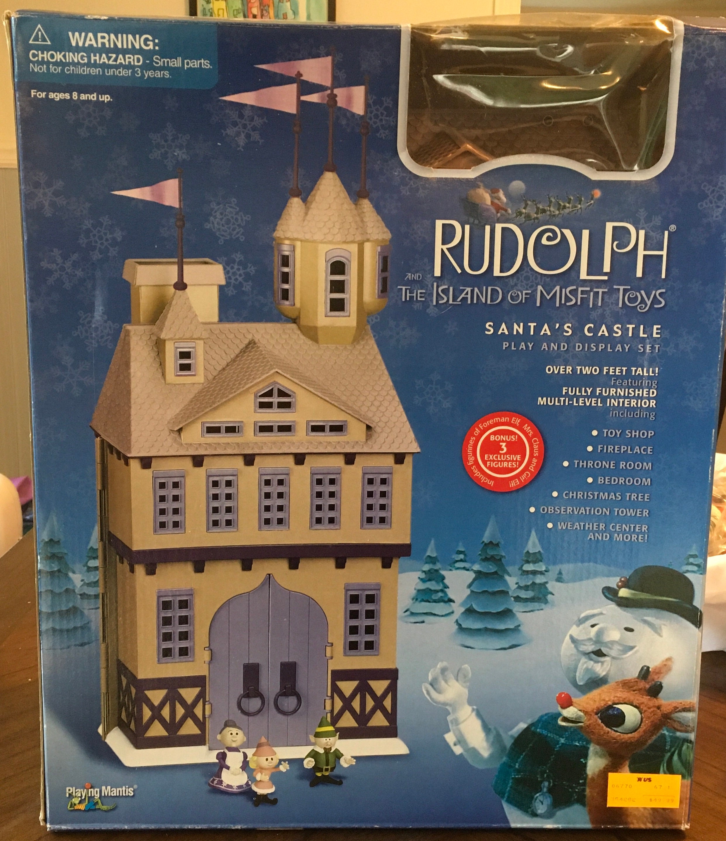 Rudolph The Red Nosed Reindeer Santas Castle