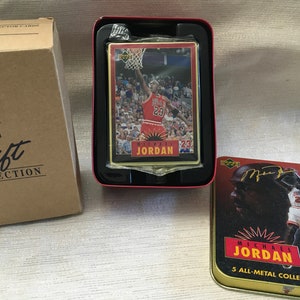 Rare Michael Jordan Metal Collector Card Set 1996 Upper Deck Unopened ...