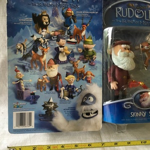 Vintage Rudolph the Red Nosed Reindeer Figures - Etsy