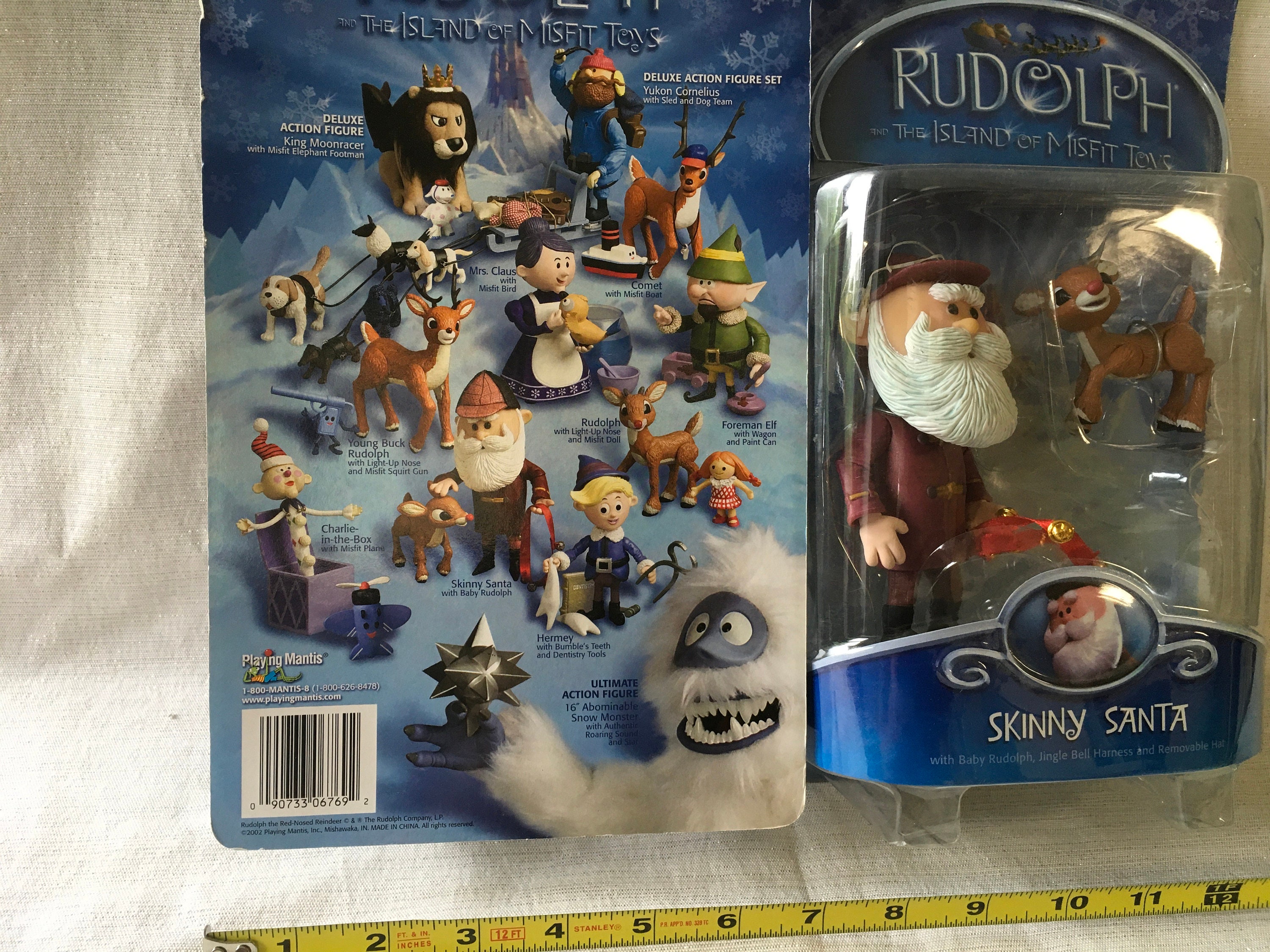 Vintage Rudolph the Red Nosed Reindeer Figures - Etsy