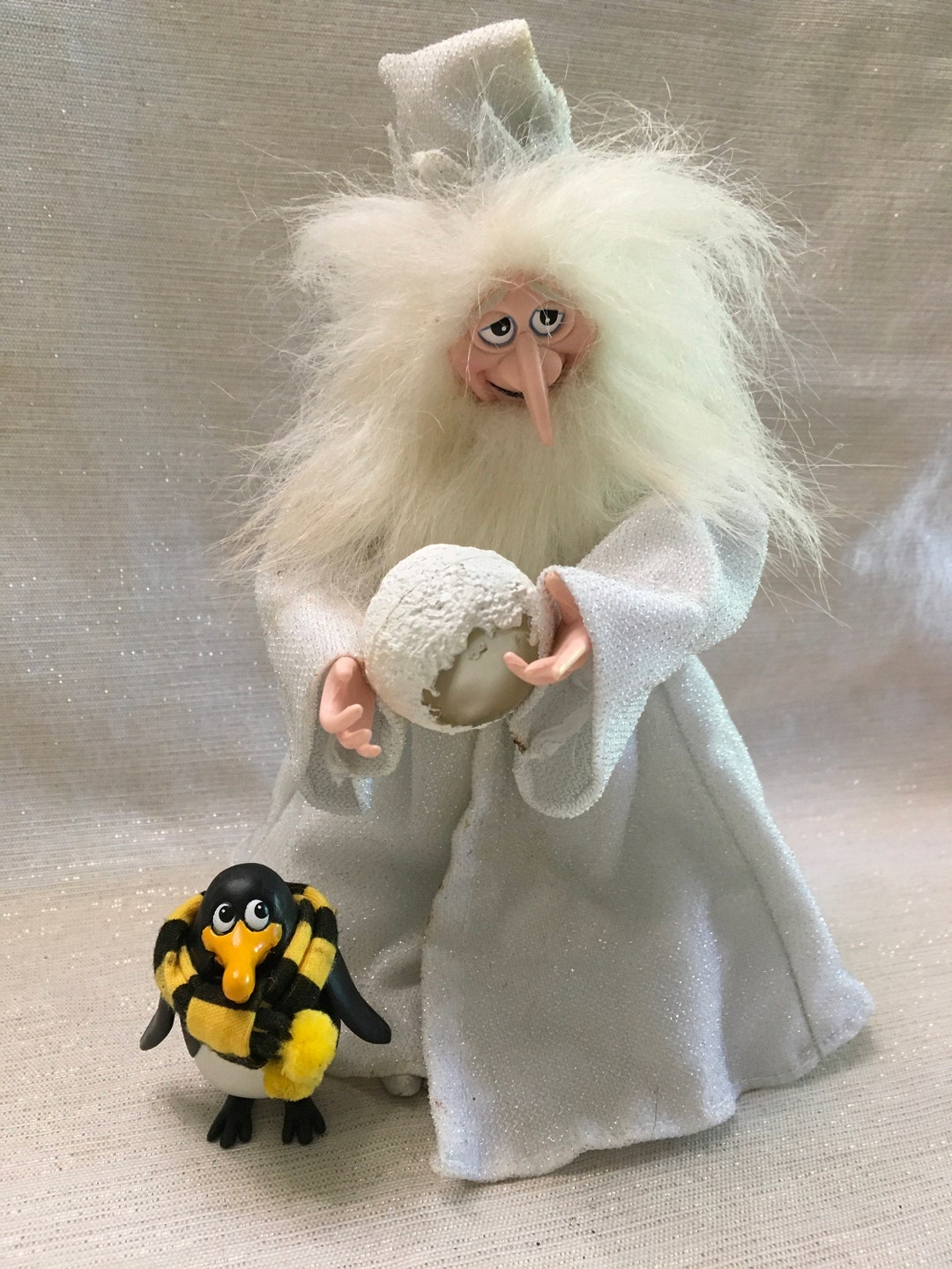 Rankin and Bass Santa Claus is Comin to Town Winter Warlock and Topper Figure - Etsy