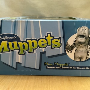 Vintage the Muppet Christmas Carol Figure Set - Etsy