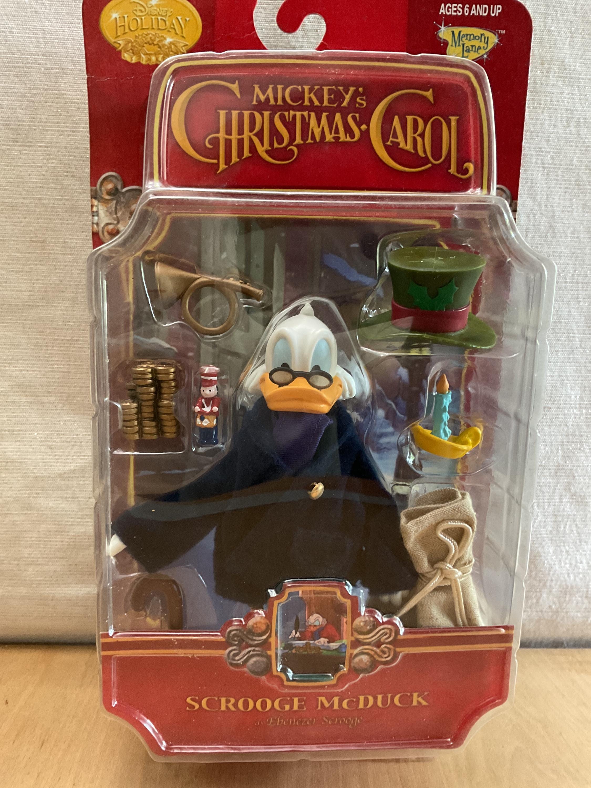 Vintage Disney Mickey’s Christmas Carol Figures - Etsy