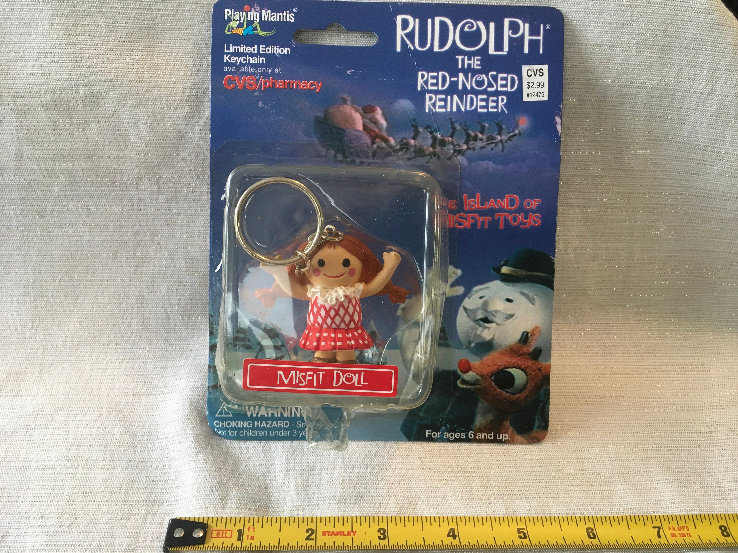 Vintage Rudolph the Red-nosed Reindeer Character Keychain - Etsy