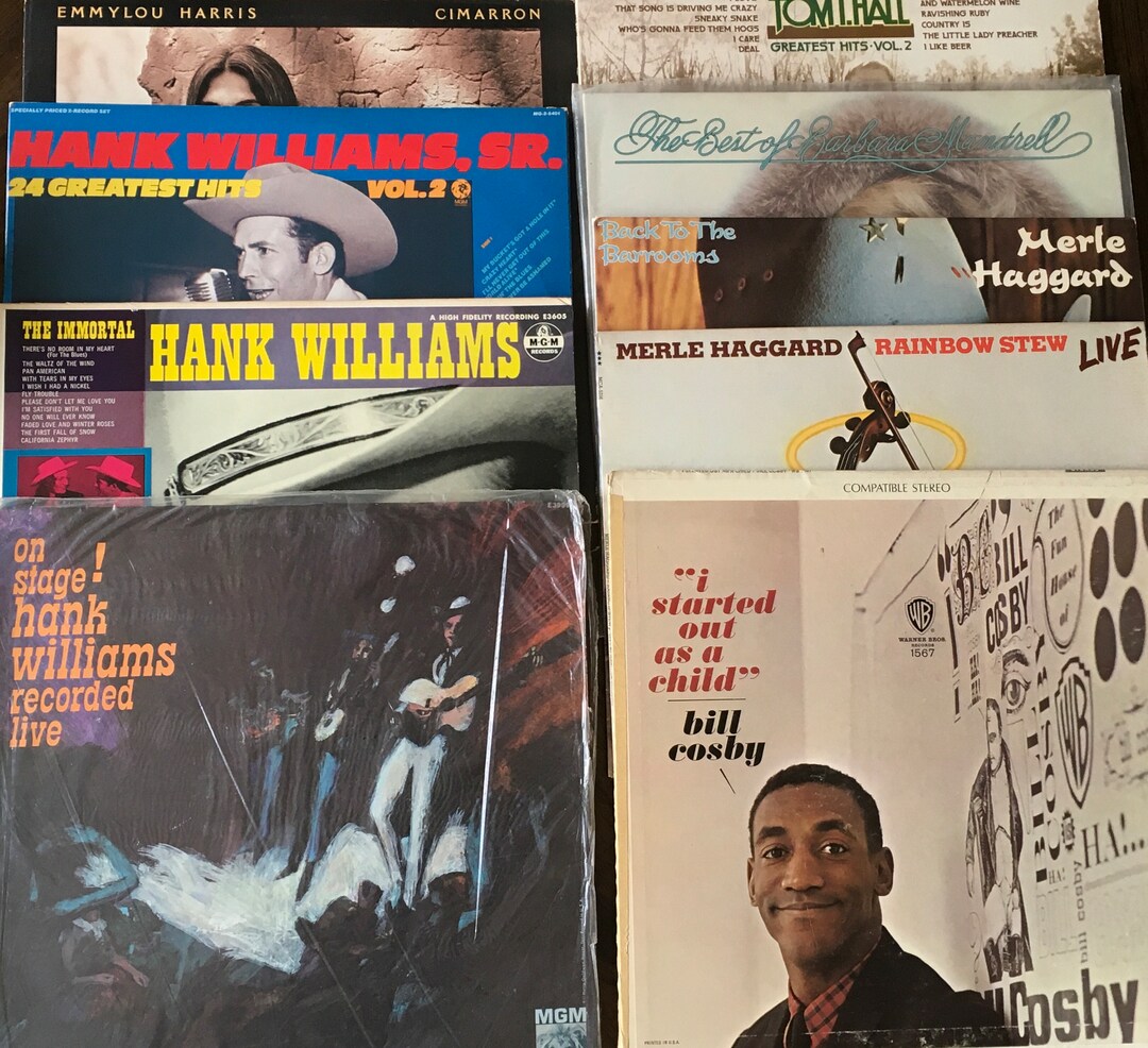 Vintage Country Legends Vinyl LP Albums - Etsy