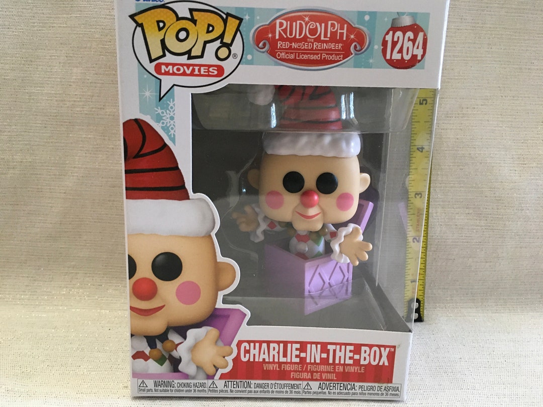 Rudolph the Red Nosed Reindeer Charlie-in-the-box Figure Funko - Etsy