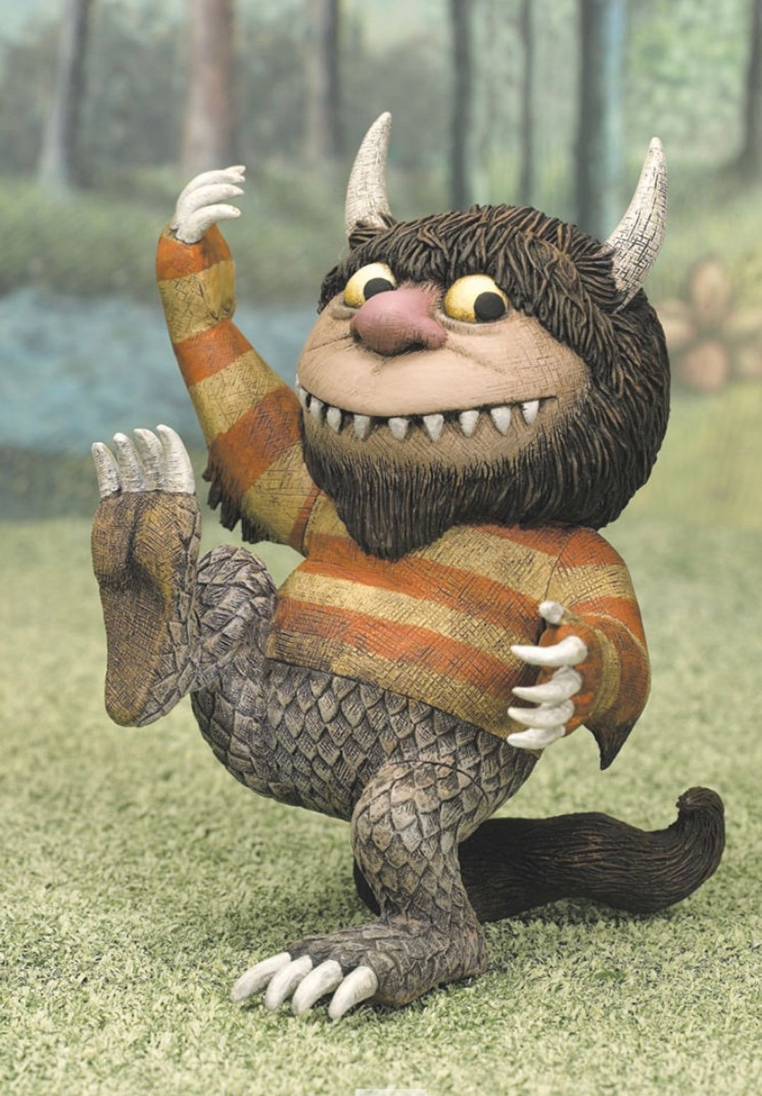 Vintage Where the Wild Things Are Moishe Storybook Figurine - Etsy