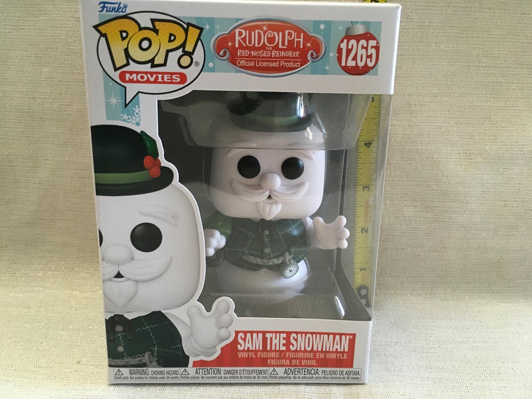 Rudolph the Red Nosed Reindeer Sam the Snowman Figure Funko - Etsy