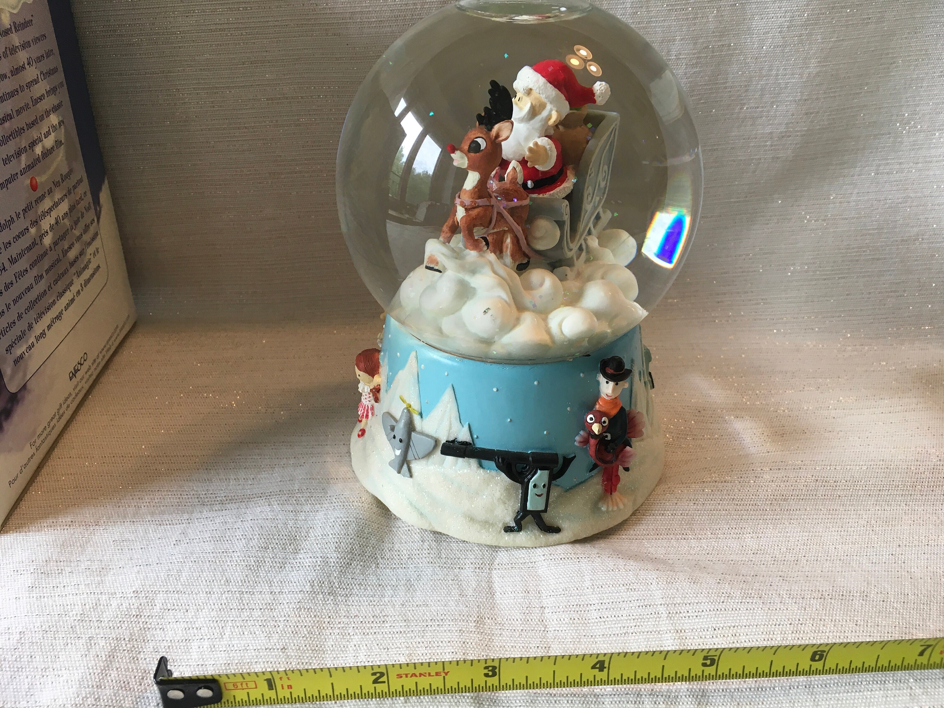 Vintage Rudolph the Red-nosed Reindeer Snow Globe by Enesco - Etsy
