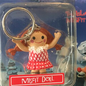 Vintage Rudolph the Red-nosed Reindeer Character Keychain - Etsy