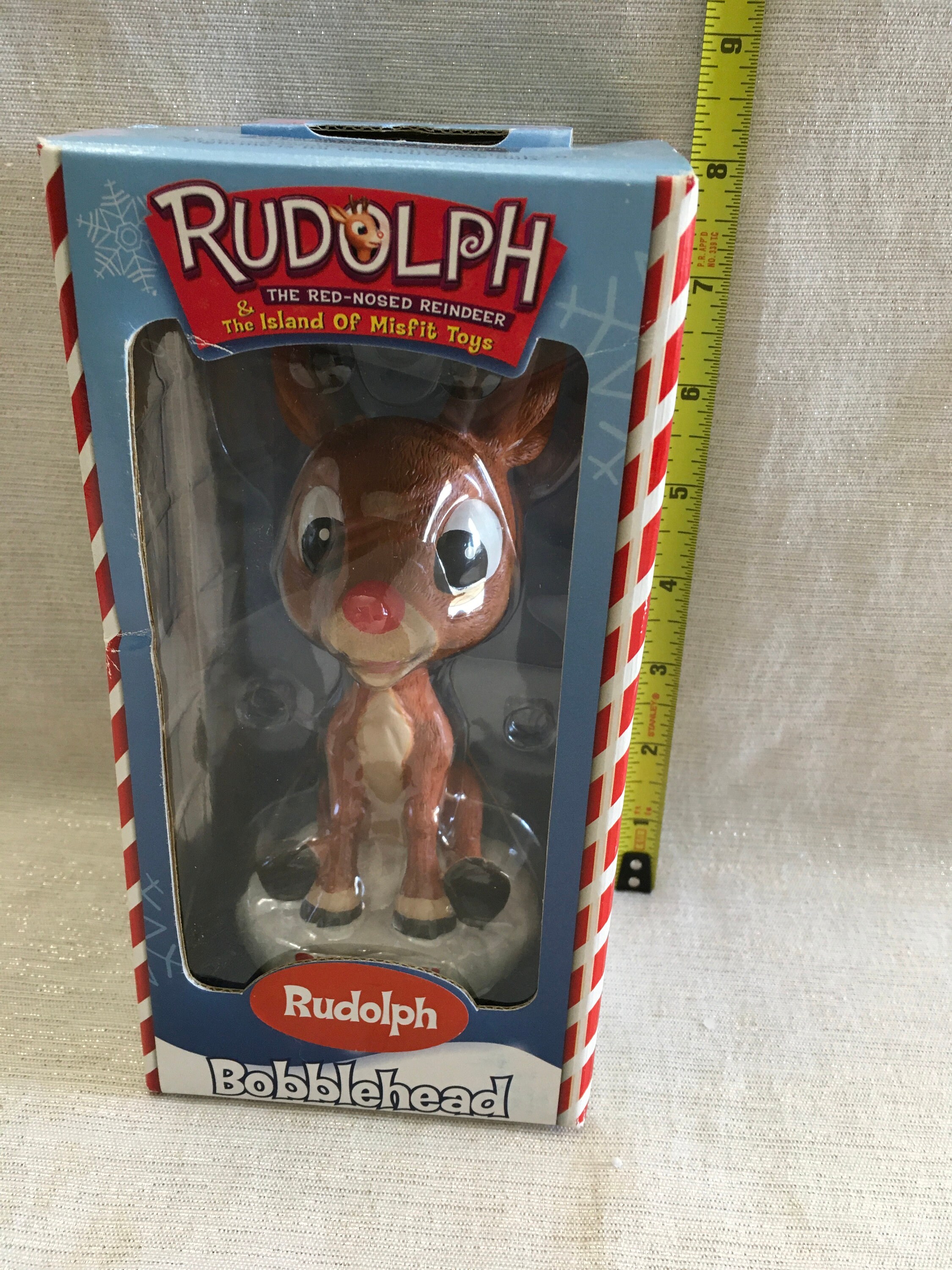 Vintage Rudolph the Red Nosed Reindeer Bobbleheads - Etsy