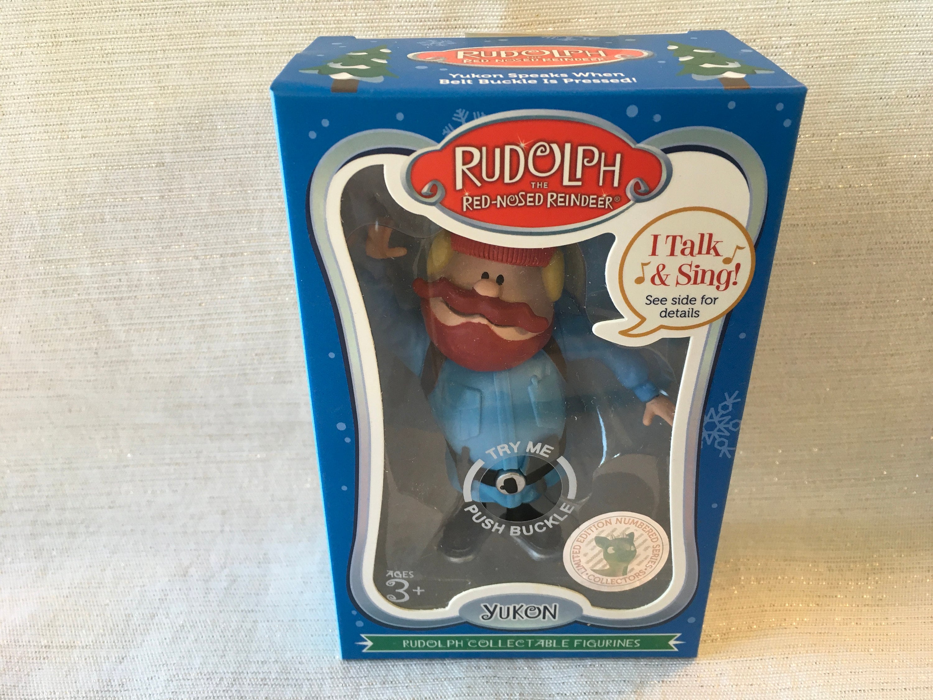 Rudolph the Red-nosed Reindeer Yukon Cornelius Figure - Etsy