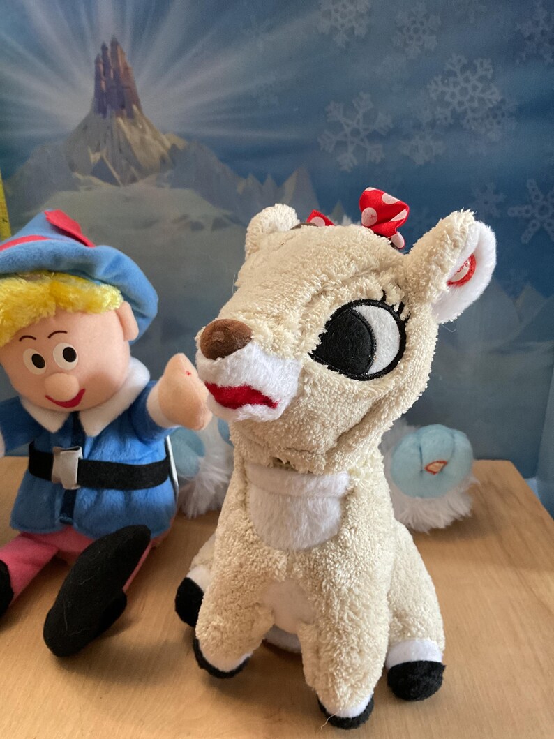 Vintage Rudolph the Red-nosed Reindeer Bumble Plush - Etsy