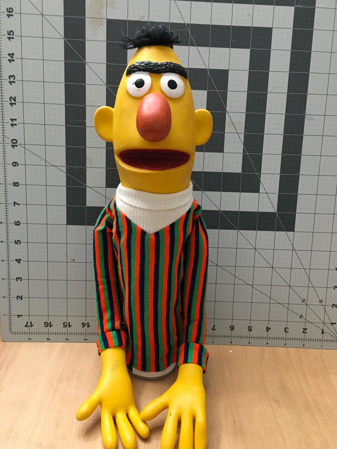 Vintage 1970’s Sesame Street Bert Hand Puppet - Etsy