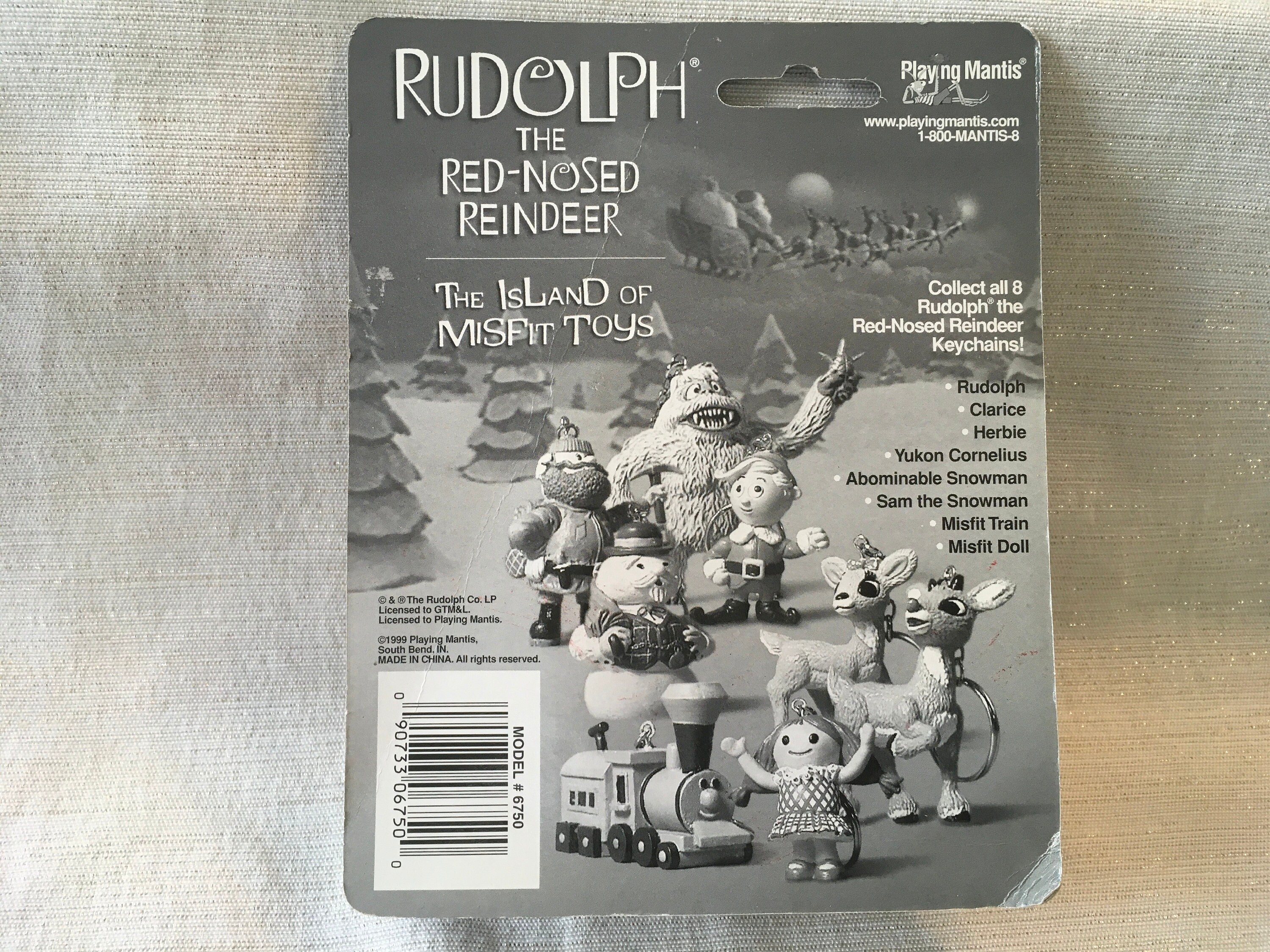 Vintage Rudolph the Red-nosed Reindeer Character Keychain - Etsy