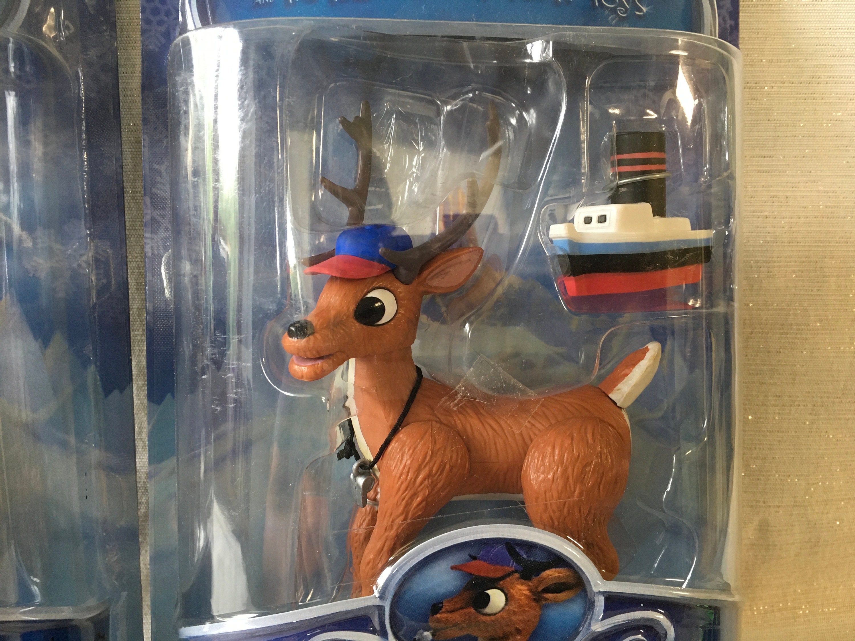 Vintage Rudolph the Red-nosed Reindeer Figures - Etsy