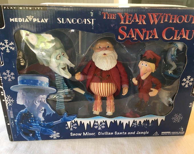 Vintage the Year Without a Santa Claus Figures Extremely Rare - Etsy