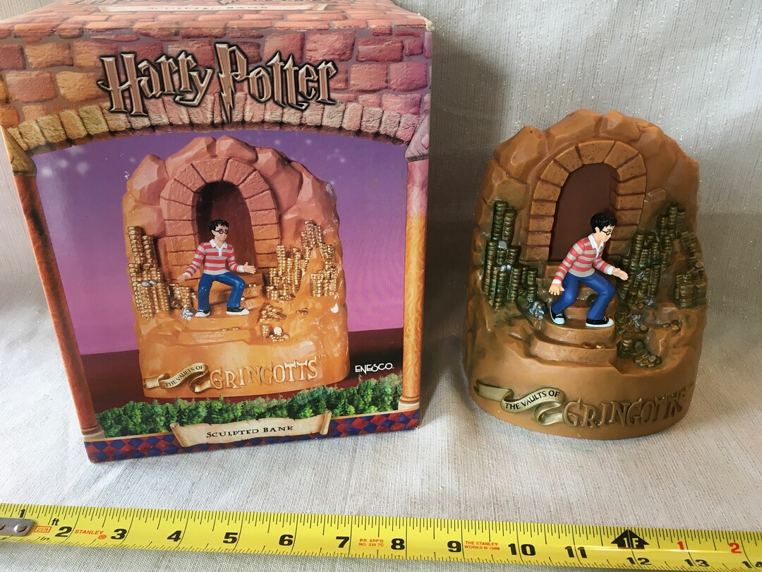 Harry Potter Sculpted Bank Enesco - Etsy