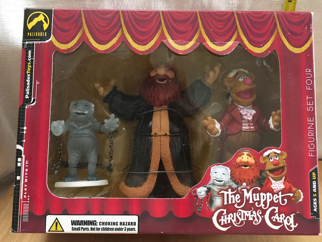 Vintage the Muppet Christmas Carol Figure Set - Etsy