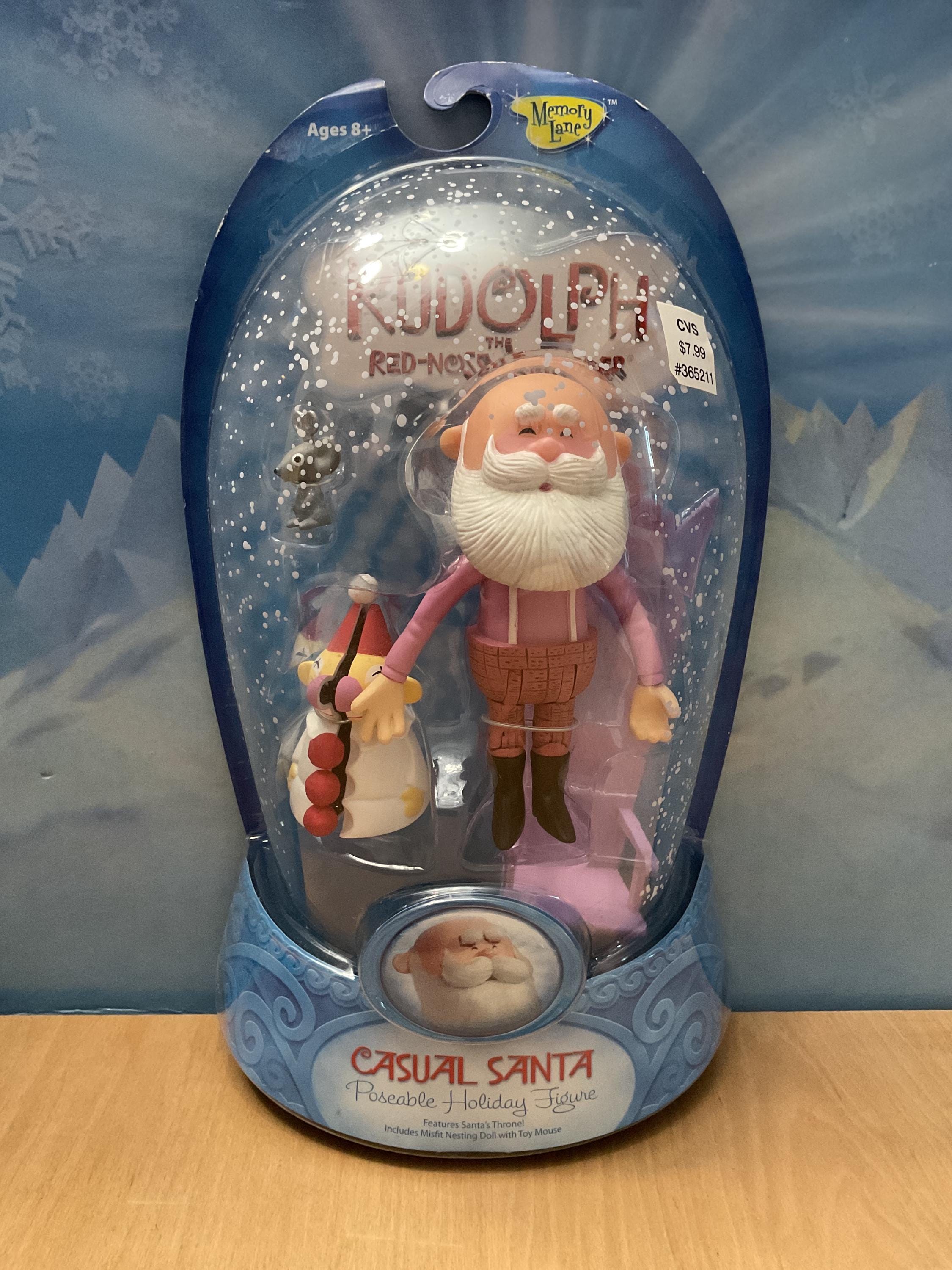 Vintage Rudolph the Red-nosed Reindeer Figures New in Box! - Etsy