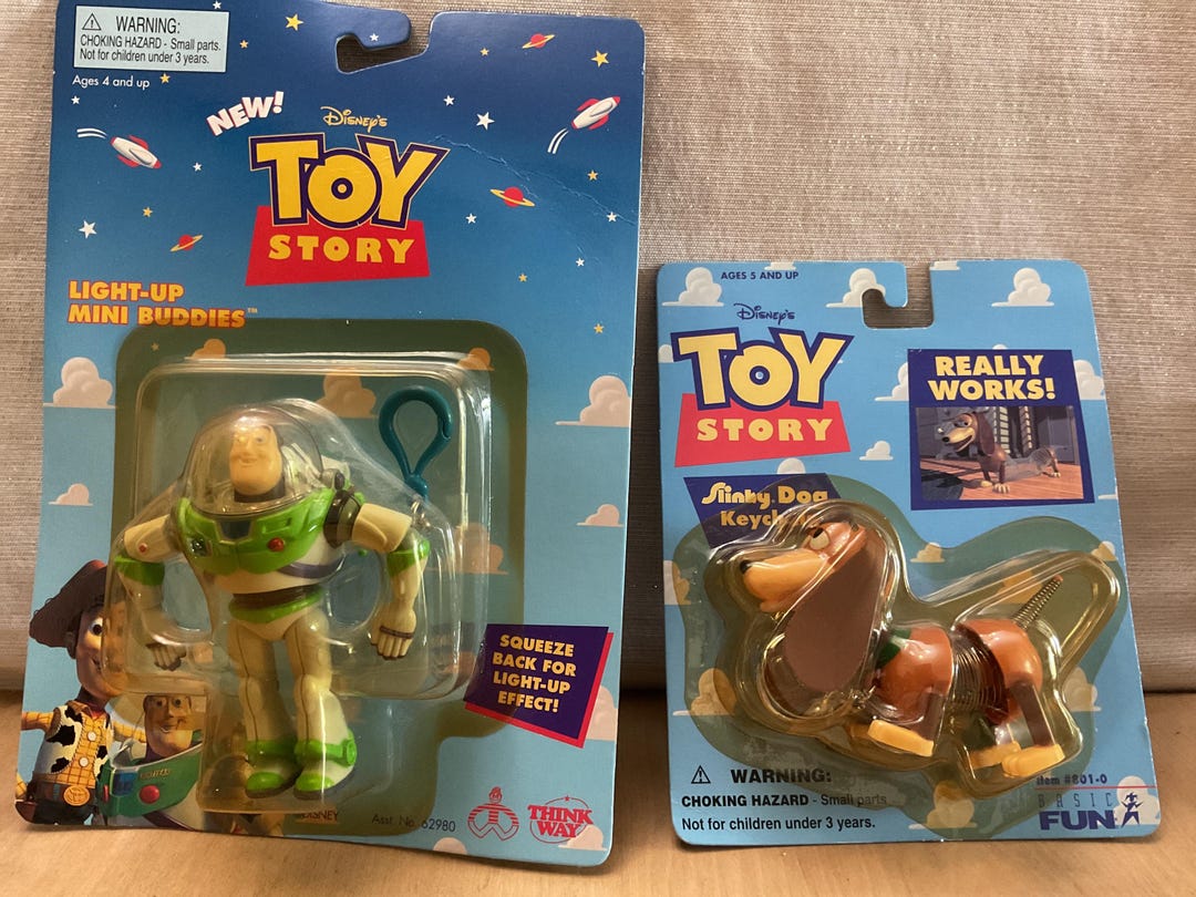 Vintage Toy Story Character Key Chains - Etsy