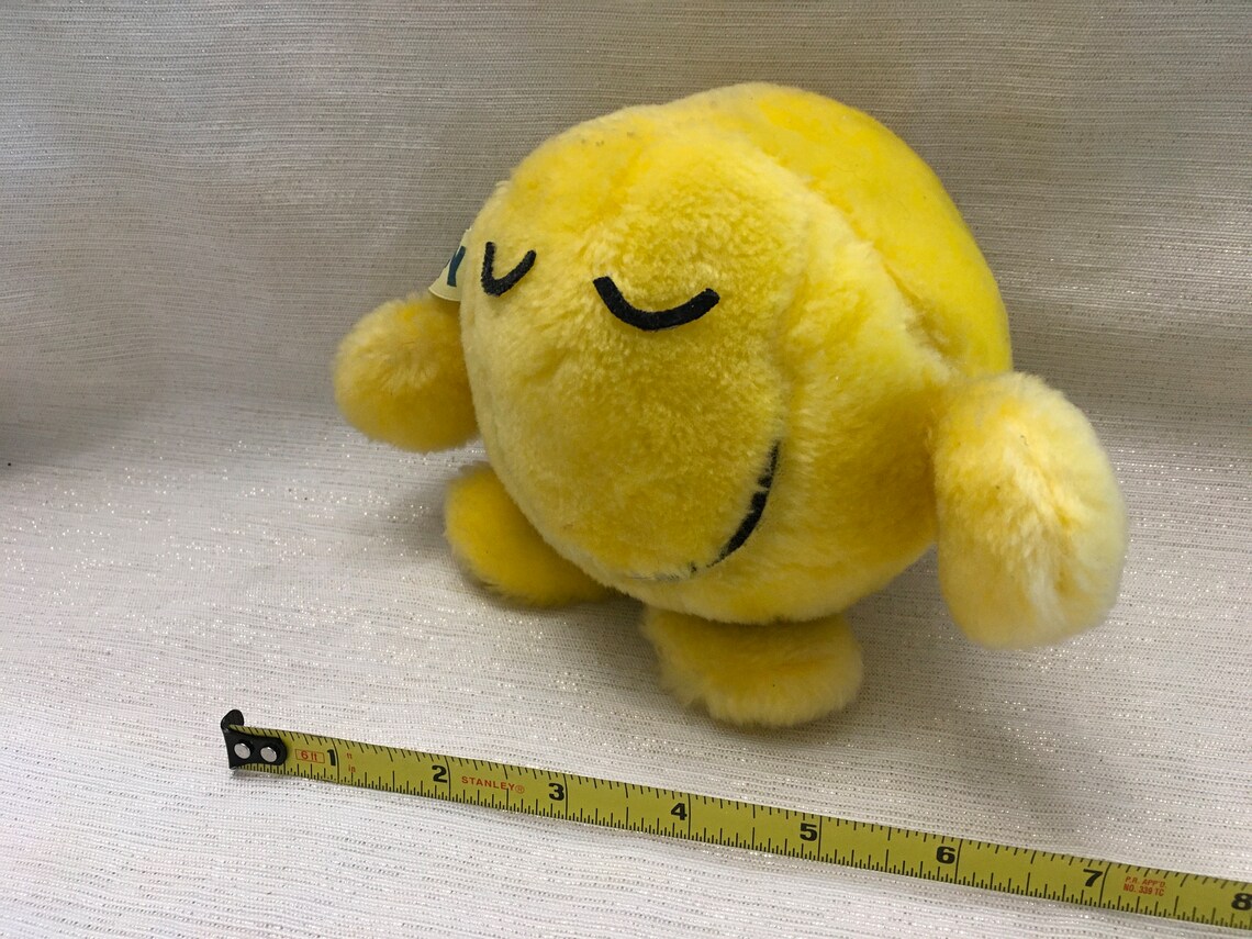 Vintage Mr. Happy Plush Knickerbocker 1980 Mr. Men Roger Hargreaves - Etsy