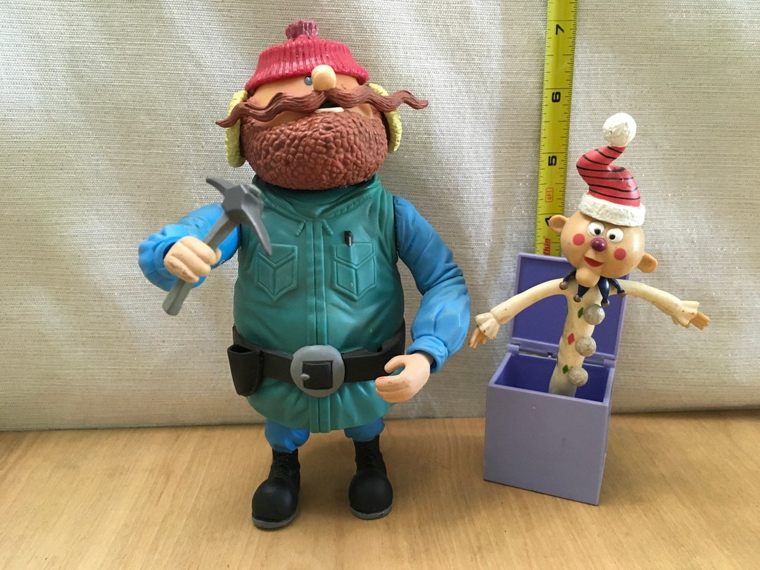 Vintage Rudolph the Red-nosed Reindeer Figures - Etsy