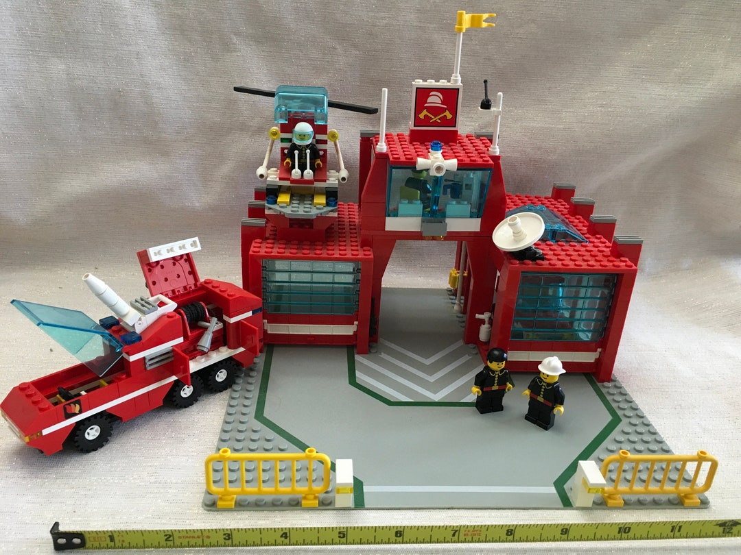 Retired Lego Fire Control Center 6389 From 1990 - Etsy
