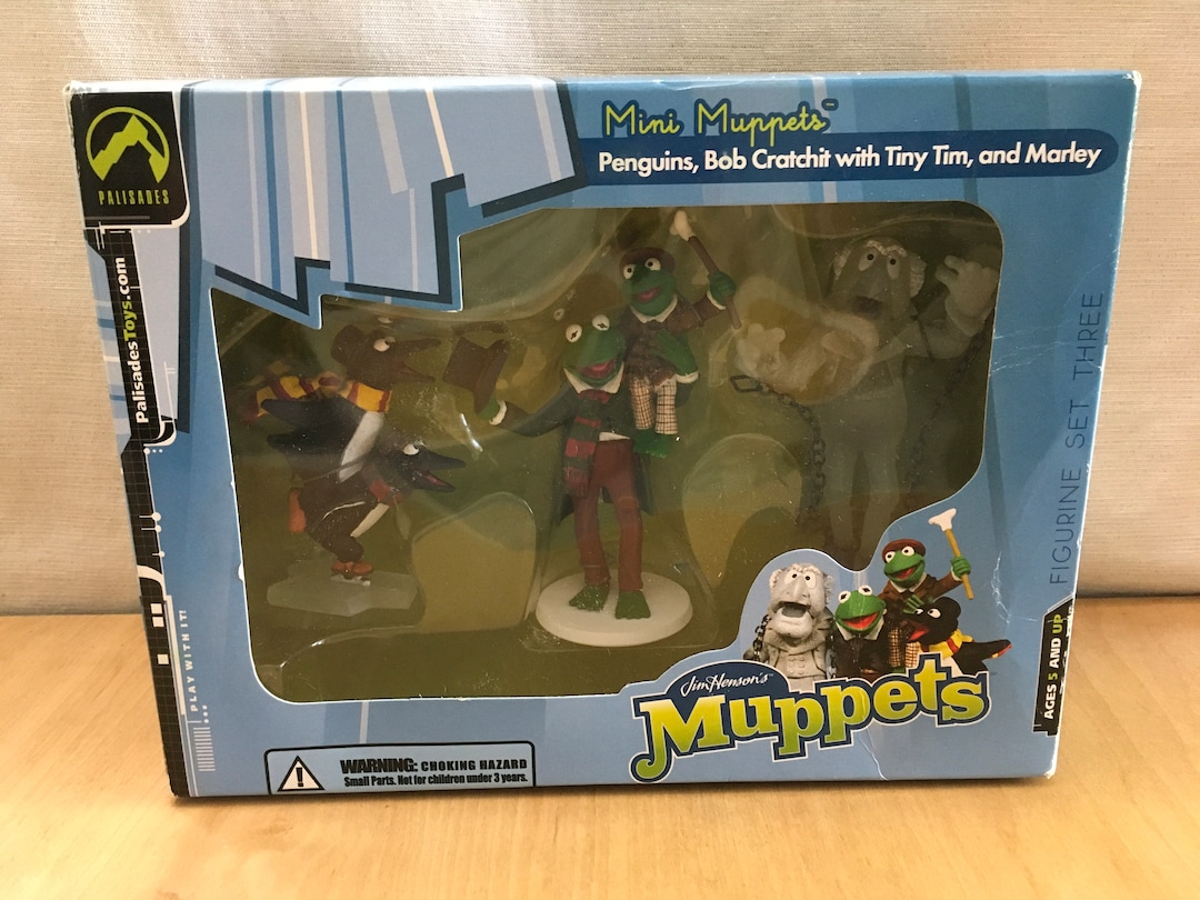 Vintage the Muppet Christmas Carol Figure Set - Etsy