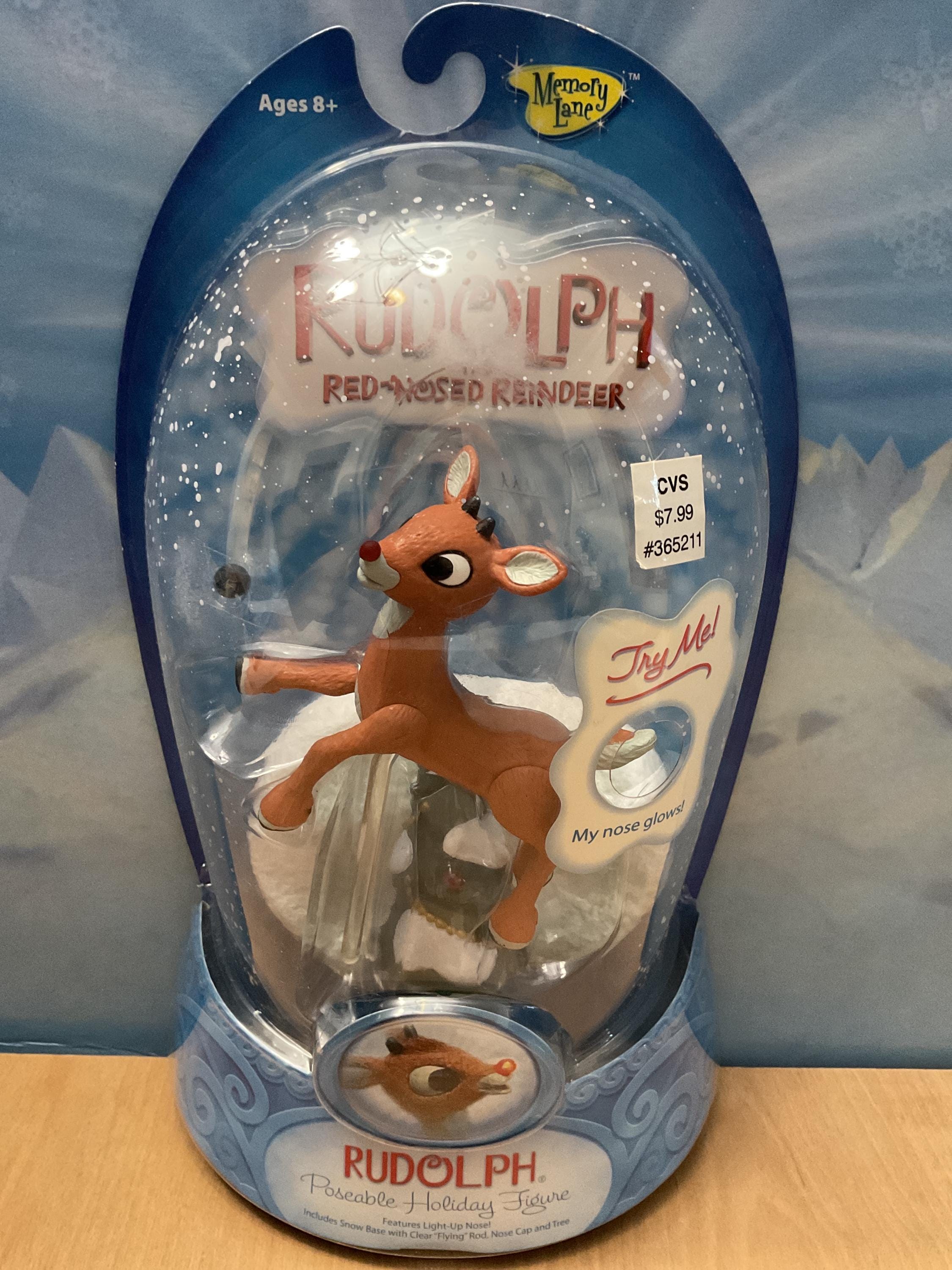 Vintage Rudolph the Red-nosed Reindeer Figures New in Box! - Etsy