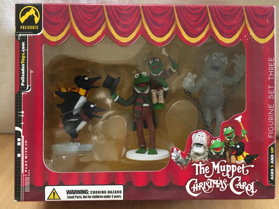 Vintage the Muppet Christmas Carol Figure Set - Etsy