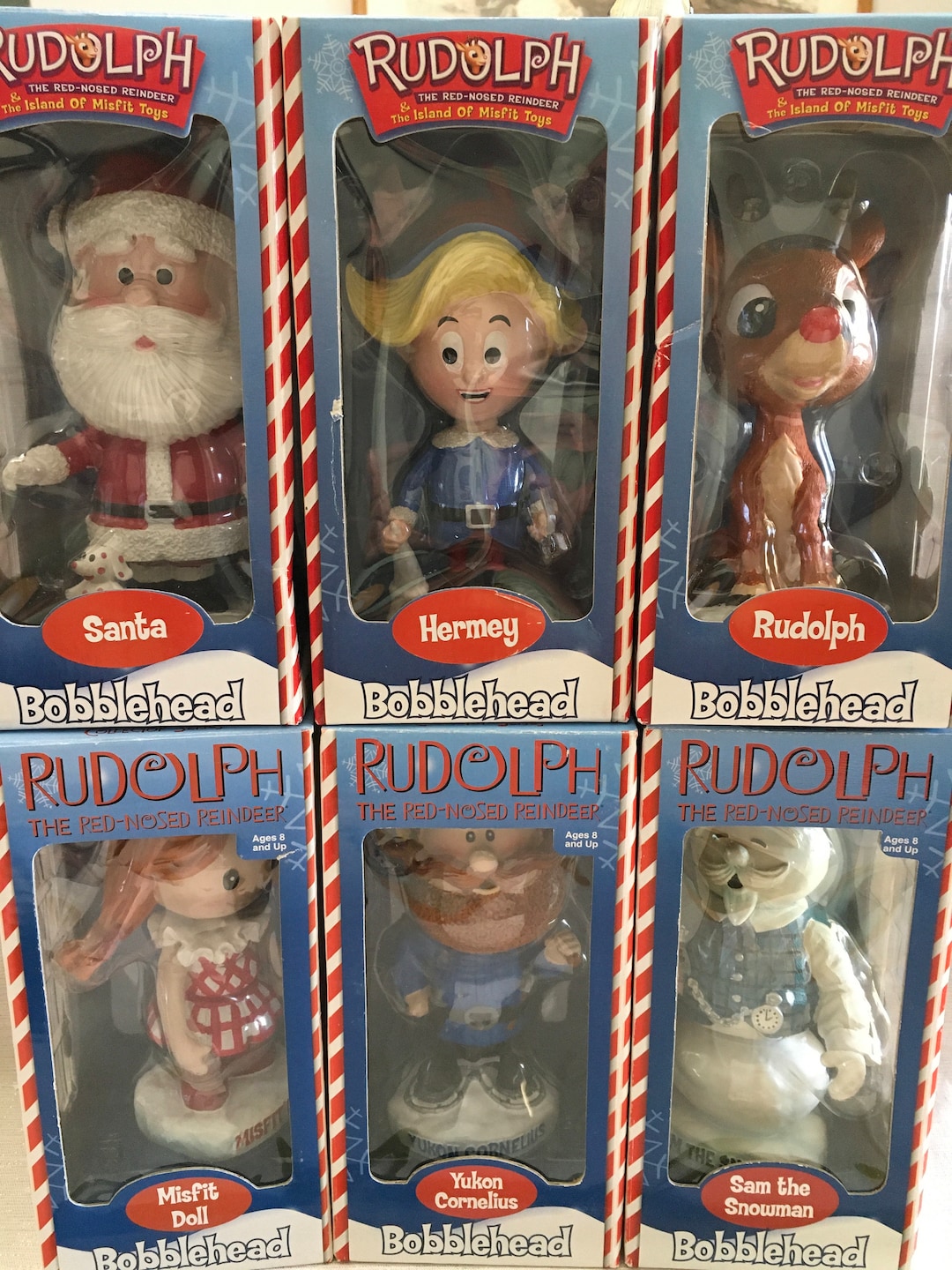 Vintage Rudolph the Red Nosed Reindeer Bobbleheads! - Etsy