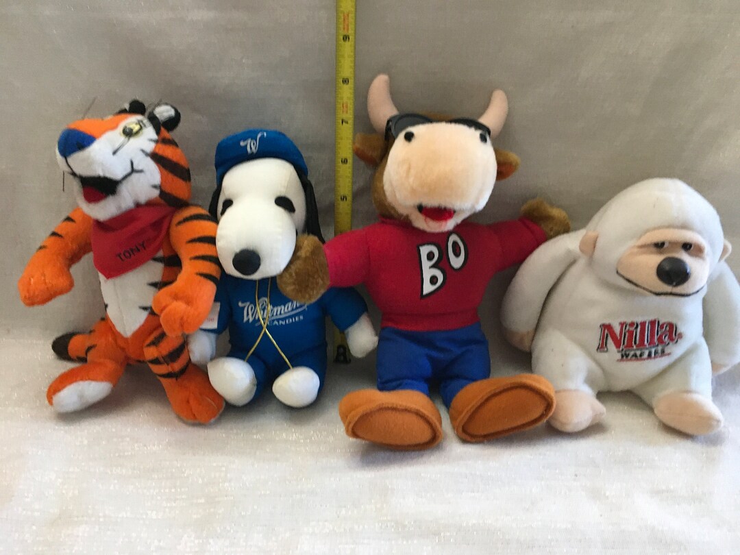 Vintage Advertisement Stuffed Animals Snoopy Tony the Tiger - Etsy