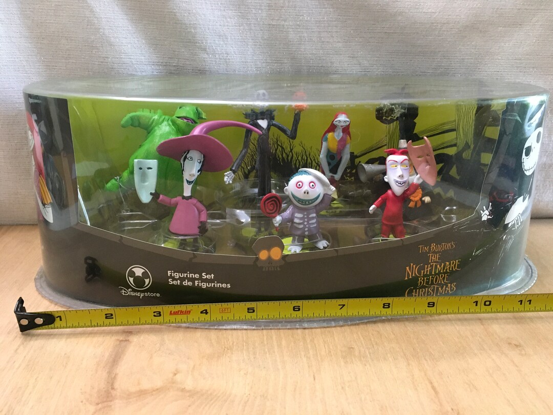 Tim Burton’s Nightmare Before Christmas Figurine Set - Etsy