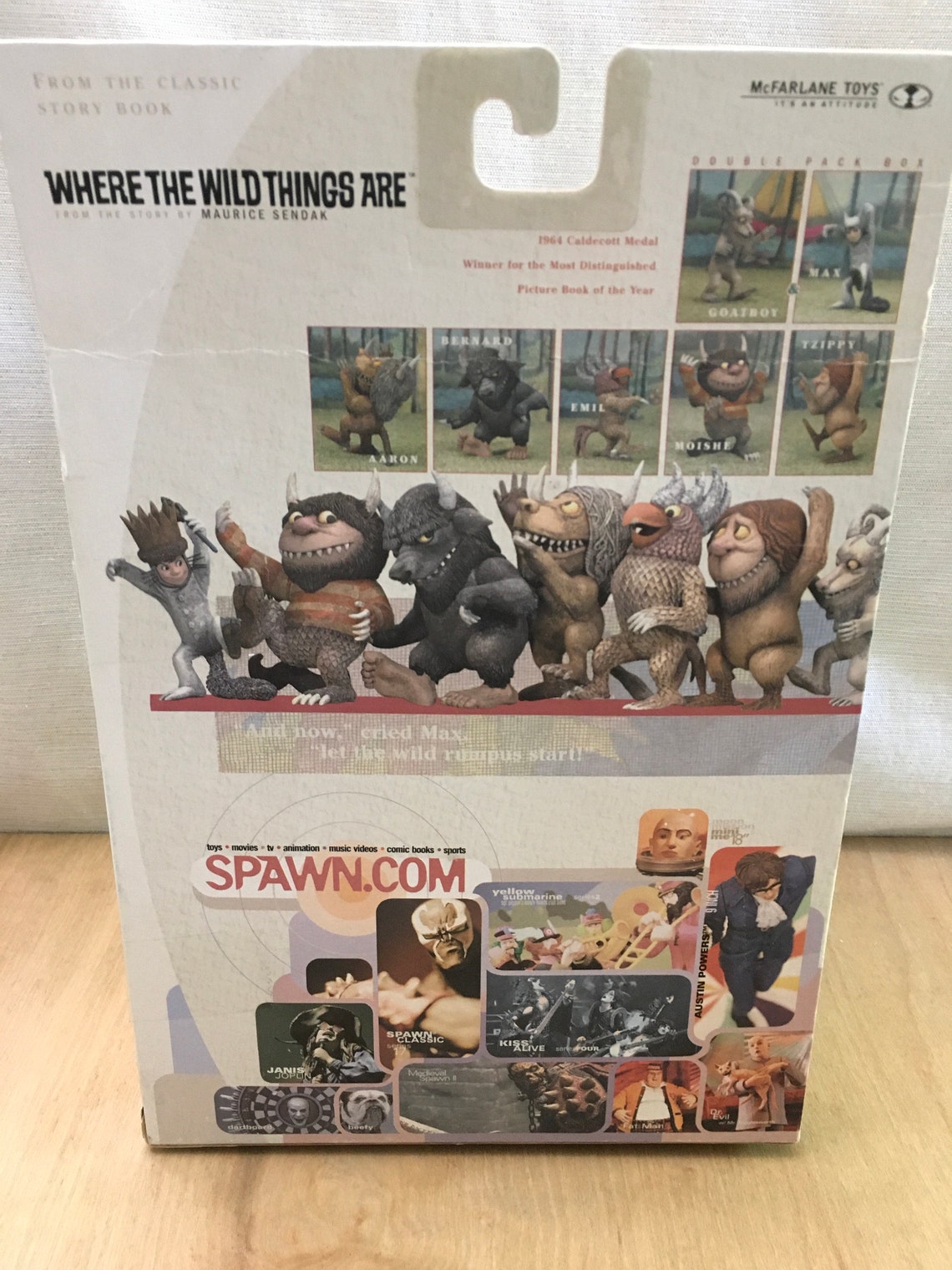 Vintage Where the Wild Things Are Aaron Storybook Figurines - Etsy