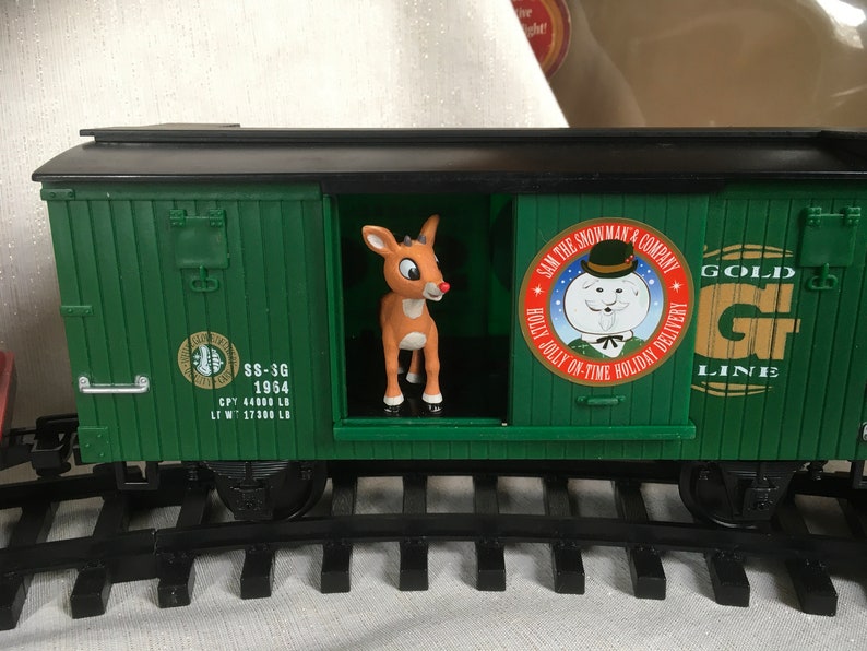 Rudolph the Red-nosed Reindeer Christmas Town Express Train. - Etsy