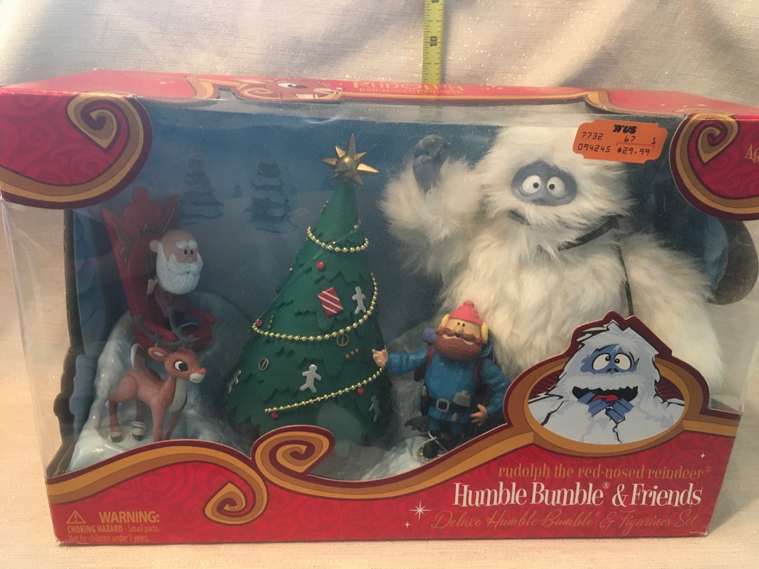 Rudolph the Red-nosed Reindeer Humble Bumble & Friends Figure - Etsy