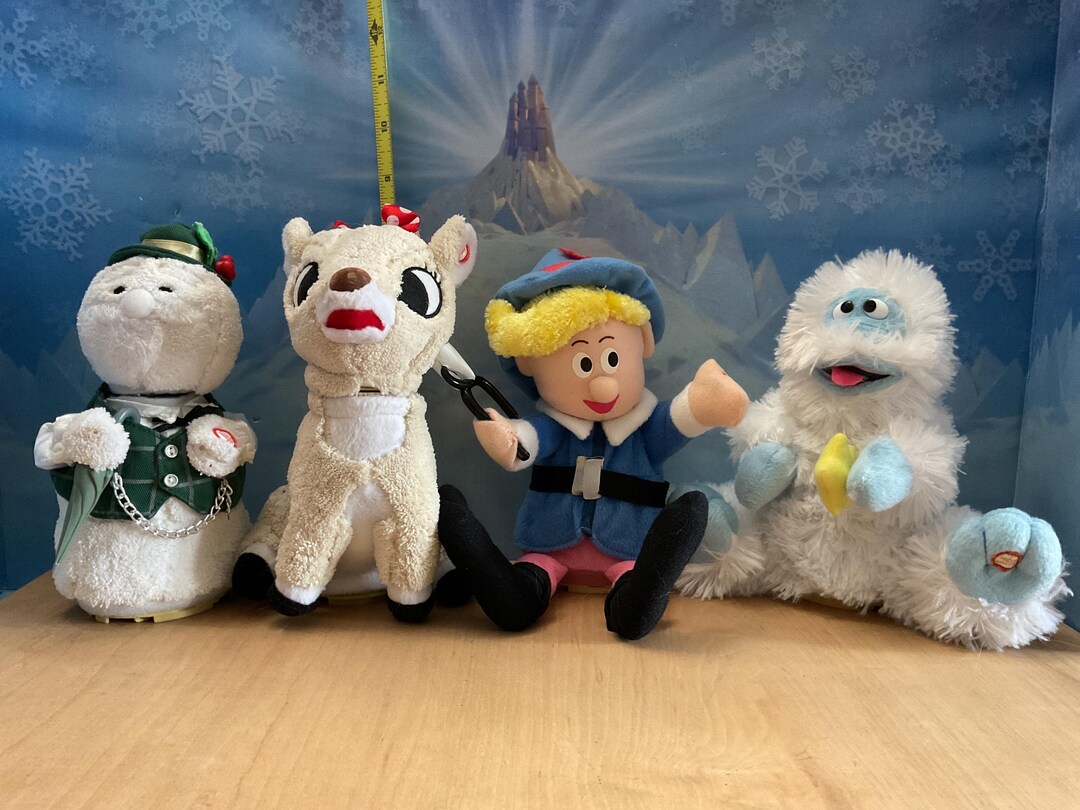 Vintage Rudolph the Red-nosed Reindeer Bumble Plush - Etsy