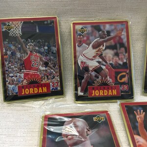 Rare Michael Jordan Metal Collector Card Set 1996 Upper Deck Unopened ...