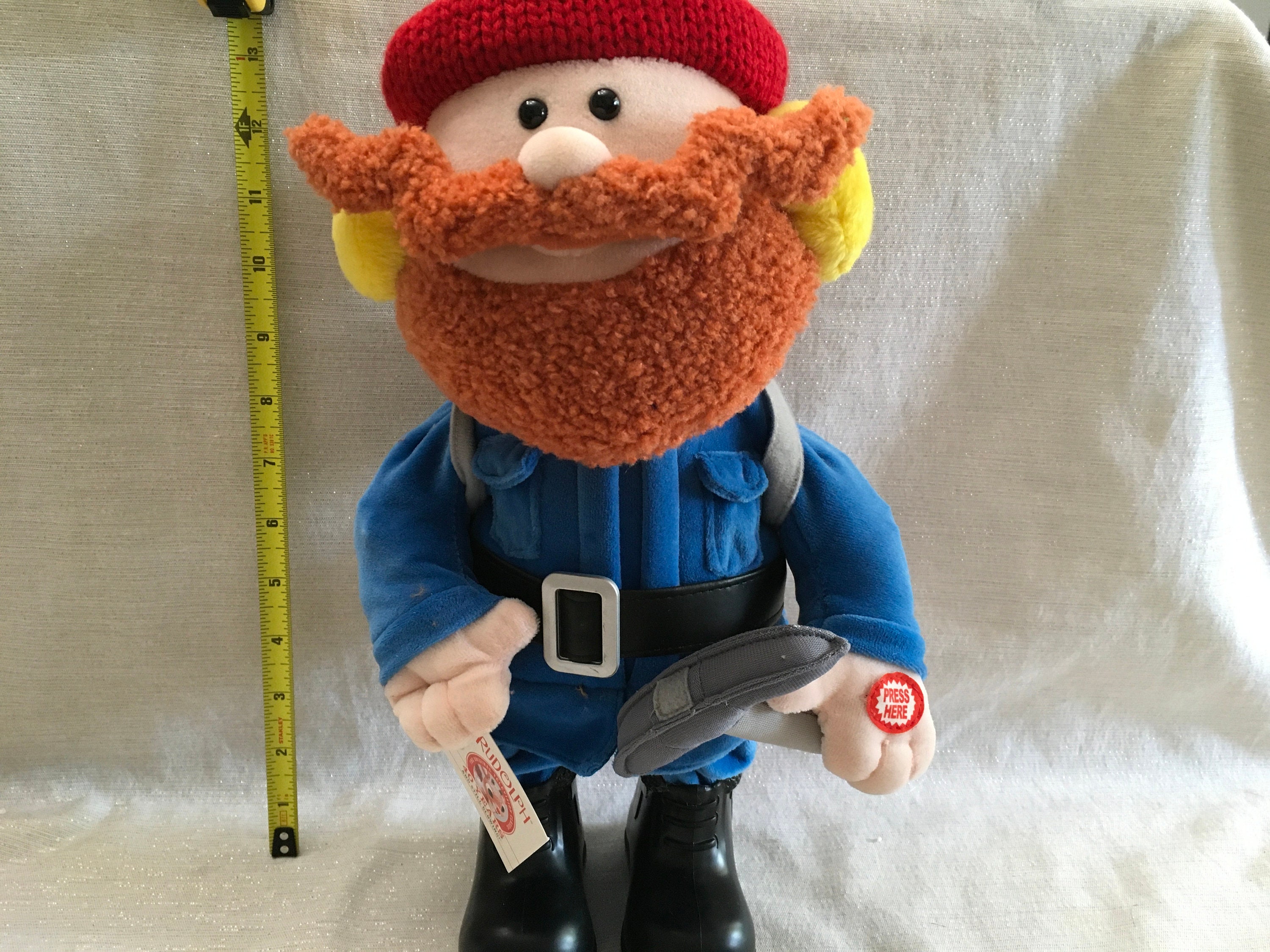 Vintage Rudolph the Red-nosed Reindeer 40th Year Large Stuffed Figures ...