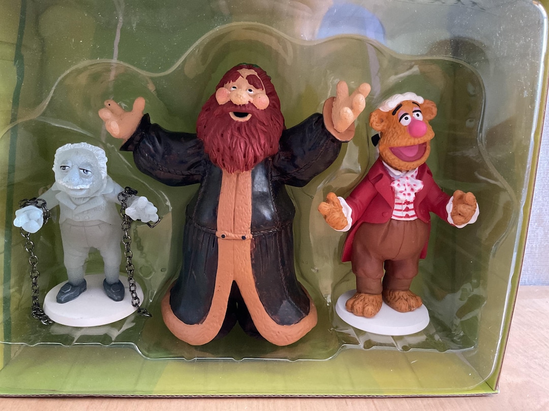 Vintage the Muppet Christmas Carol Figure Set - Etsy