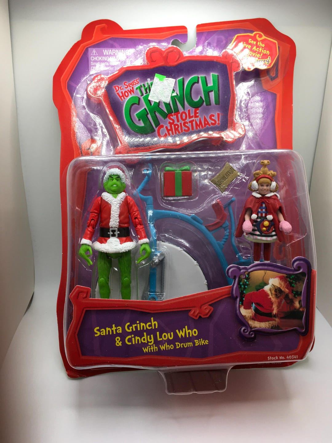 Vintage How the Grinch Stole Christmas Action Figures - Etsy