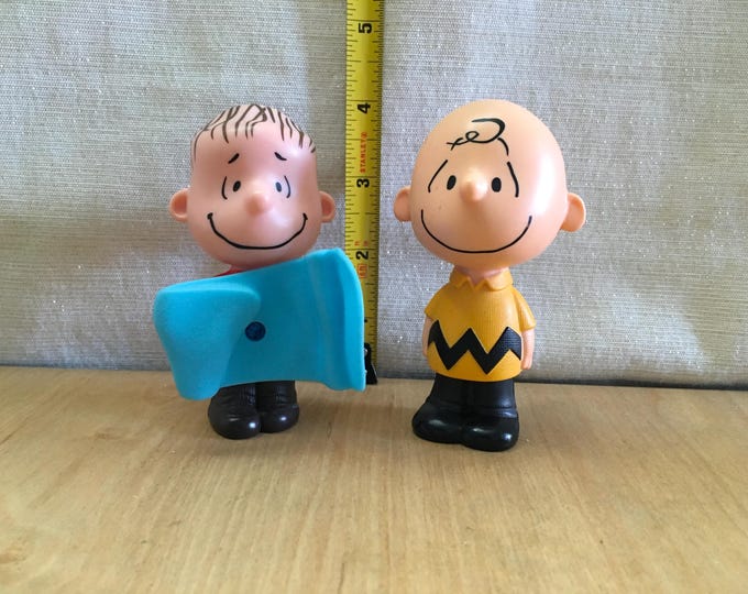 Charlie Brown and Linus Van Pelt Figures - Etsy