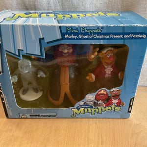 Vintage the Muppet Christmas Carol Figure Set - Etsy
