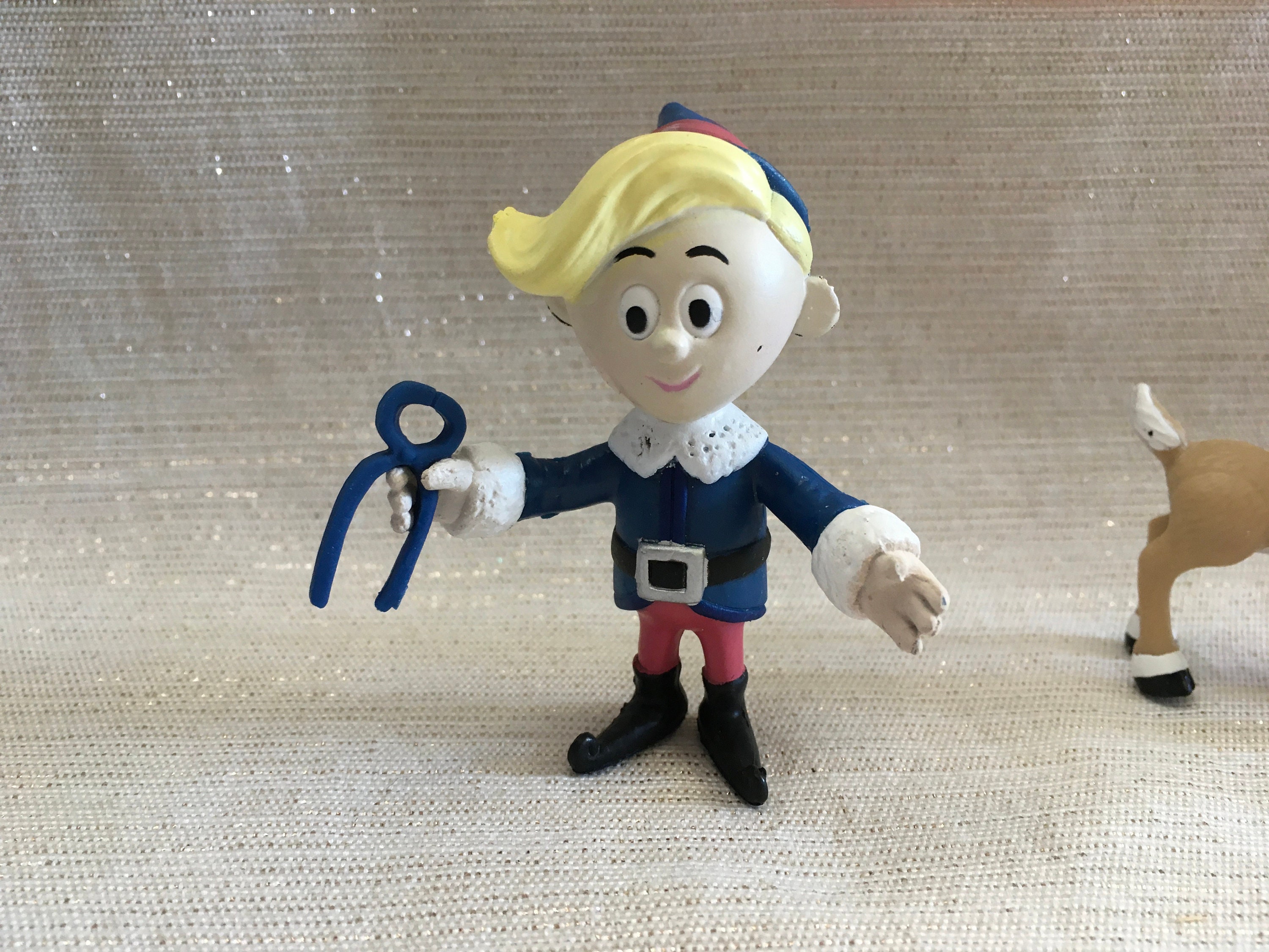 Rudolph the Red Nosed Reindeer Figures - Etsy