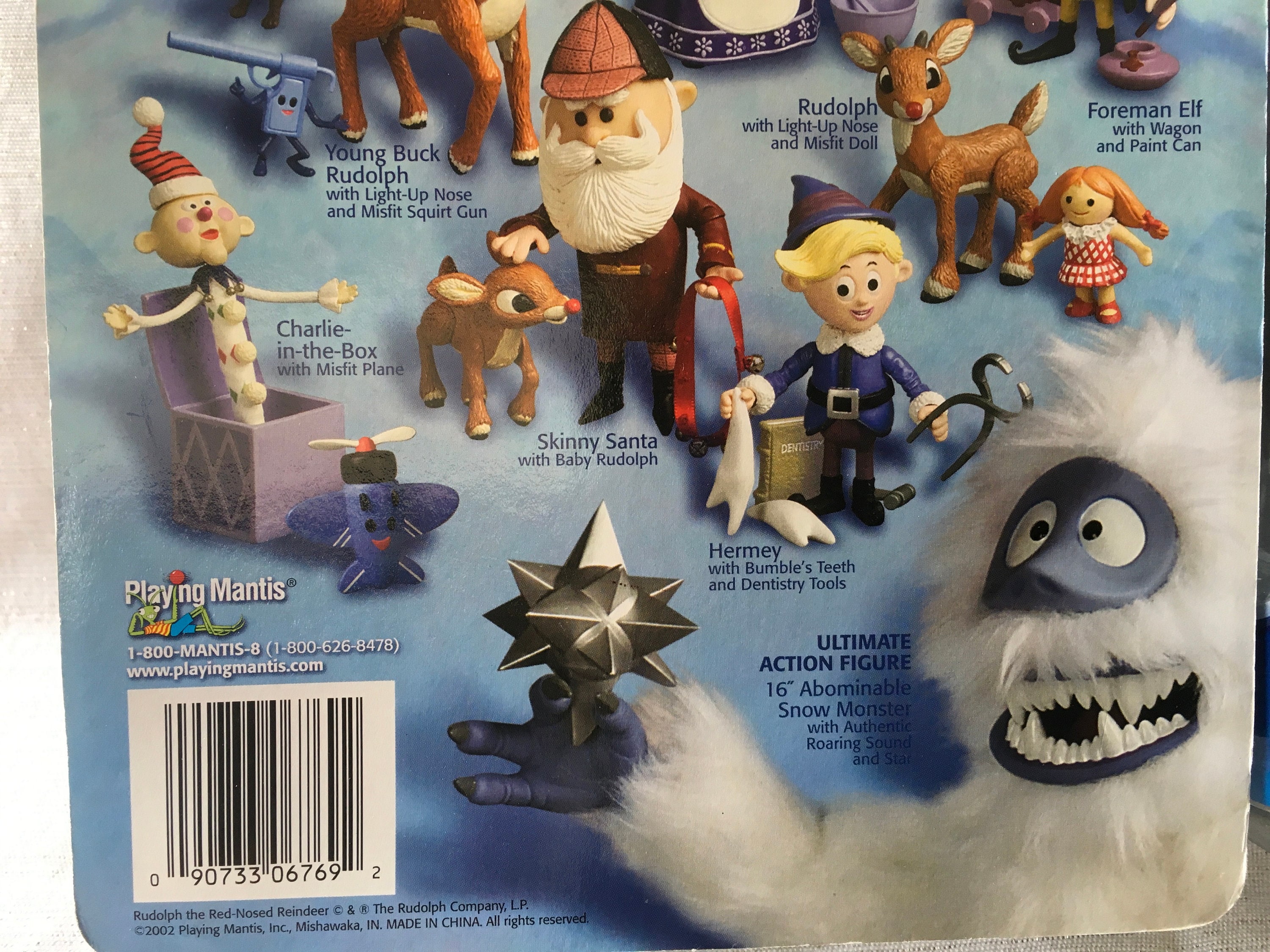 Vintage Rudolph the Red Nosed Reindeer Figures - Etsy